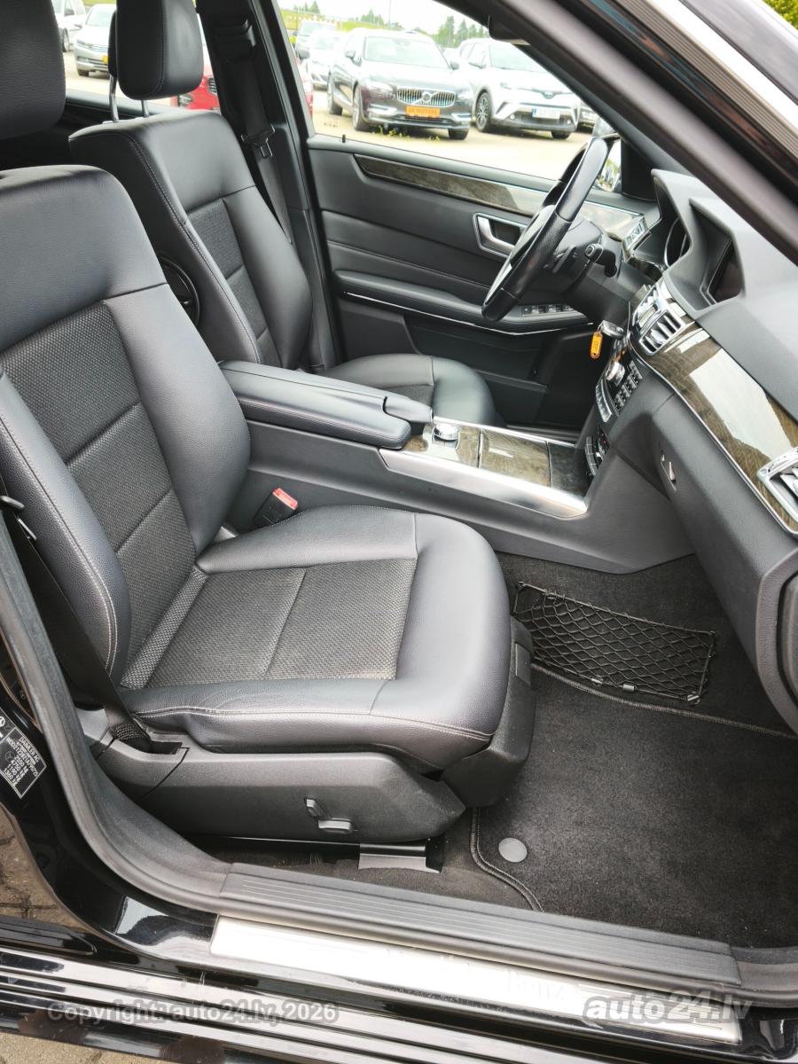 Melns Mercedes-Benz E-Class 2013 Tartu, ar dzinēja tilpumu 2.10 L un nobraukumu 271 tūkst. km par 11490 €, foto 12 vietnē AUTOMOTO.COM.LV
