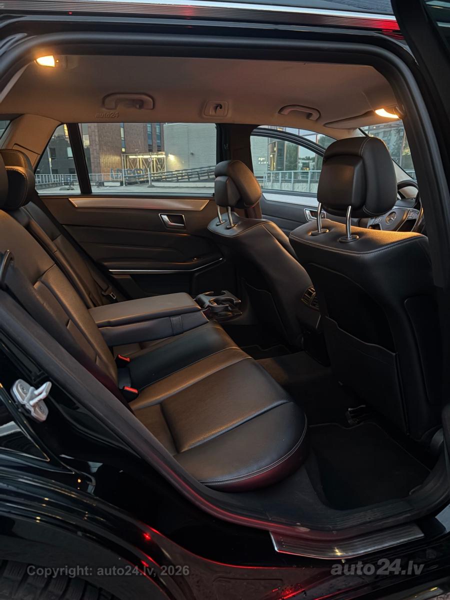 Melns Mercedes-Benz E-Class 2013 Tartu, ar dzinēja tilpumu 2.10 L un nobraukumu 280 tūkst. km par 7800 €, foto 11 vietnē AUTOMOTO.COM.LV