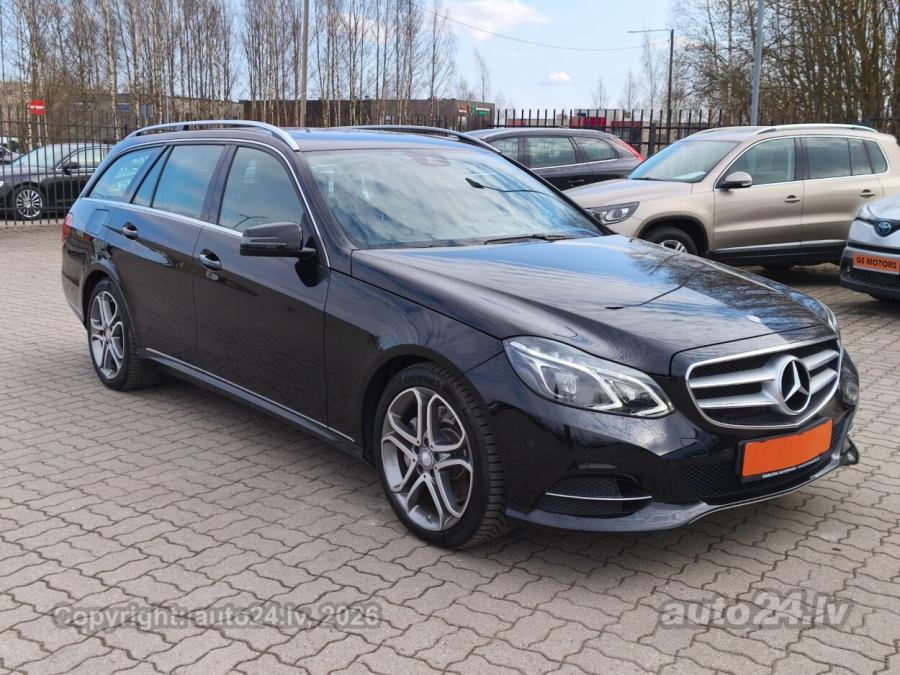 Black Mercedes-Benz E-Class 2014 in Tartu, with an engine capacity of 3.00 L and mileage of 220 thousand km for 13990 €, photo 5 on AUTOMOTO.COM.LV