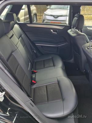 Black Mercedes-Benz E-Class 2014 in Tartu, with an engine capacity of 3.00 L and mileage of 220 thousand km for 13990 €, photo 12 on AUTOMOTO.COM.LV