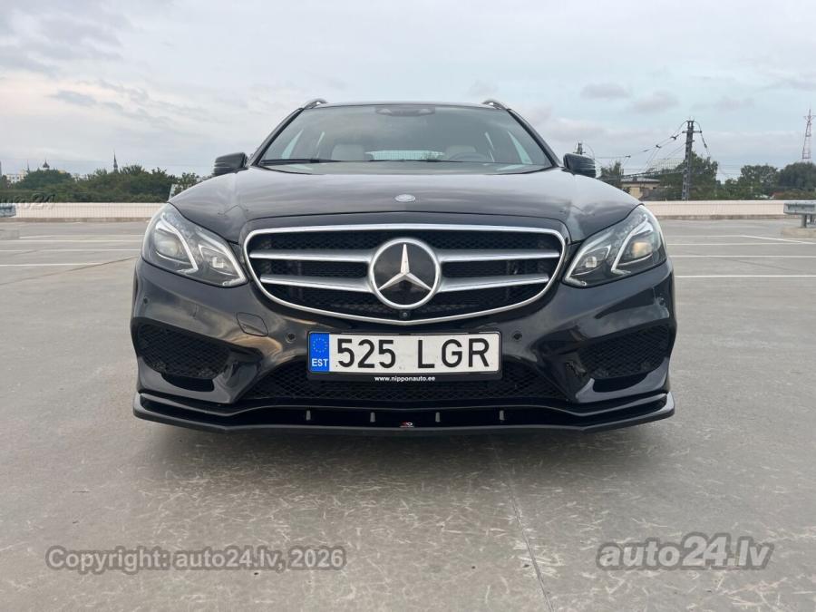 Black Mercedes-Benz E-Class 2015 in Tallinn, with an engine capacity of 4.70 L and mileage of 294 thousand km for 14900 €, photo 8 on AUTOMOTO.COM.LV