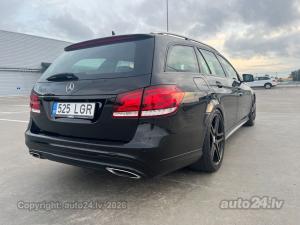 Black Mercedes-Benz E-Class 2015 in Tallinn, with an engine capacity of 4.70 L and mileage of 294 thousand km for 14900 €, photo 9 on AUTOMOTO.COM.LV