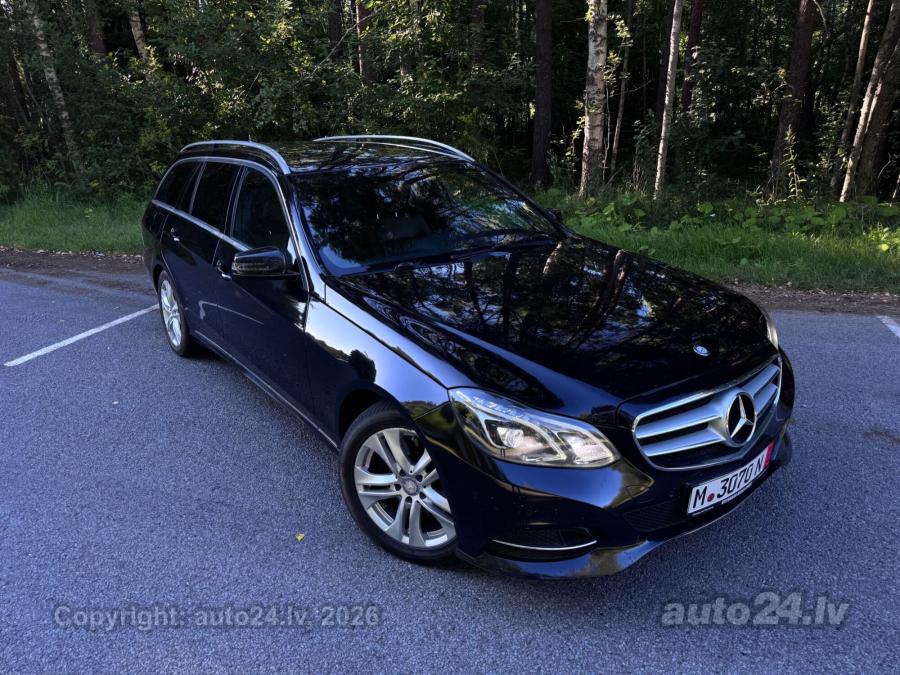 Black Mercedes-Benz E-Class 2015 in Tallinn, with an engine capacity of 2.10 L and mileage of 279 thousand km for 9990 €, photo 6 on AUTOMOTO.COM.LV