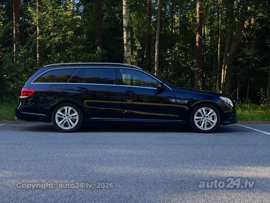 Black Mercedes-Benz E-Class 2015 in Tallinn, with an engine capacity of 2.10 L and mileage of 279 thousand km for 9990 €, photo 7 on AUTOMOTO.COM.LV
