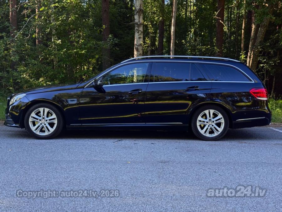 Black Mercedes-Benz E-Class 2015 in Tallinn, with an engine capacity of 2.10 L and mileage of 279 thousand km for 9990 €, photo 8 on AUTOMOTO.COM.LV