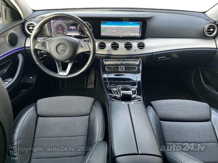 Black Mercedes-Benz E-Class 2017 in Tallinn, with an engine capacity of 2.00 L and mileage of 175 thousand km for 18900 €, photo 13 on AUTOMOTO.COM.LV