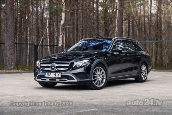 Black Mercedes-Benz E-Class 2017 in Tallinn, with an engine capacity of 2.00 L and mileage of 251 thousand km for 19500 €, photo 1 on AUTOMOTO.COM.LV