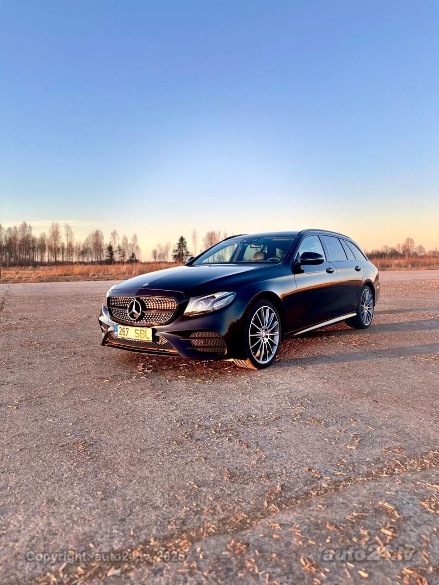 Black Mercedes-Benz E-Class 2017 in Tallinn, with an engine capacity of 3.00 L and mileage of 248 thousand km for 28000 €, photo 19 on AUTOMOTO.COM.LV