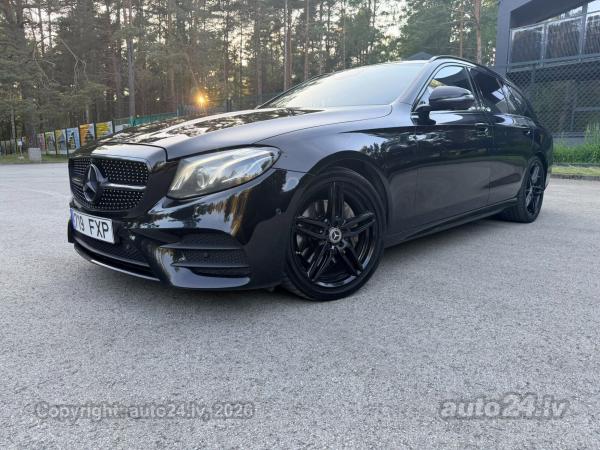 Black Mercedes-Benz E-Class 2017 in Tallinn, with an engine capacity of 2.00 L and mileage of 296 thousand km for 19500 €, photo 1 on AUTOMOTO.COM.LV