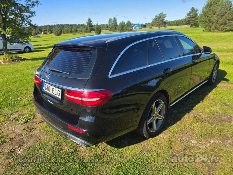 Black Mercedes-Benz E-Class 2017 in Tallinn, with an engine capacity of 2.00 L and mileage of 232 thousand km for 18600 €, photo 5 on AUTOMOTO.COM.LV