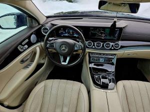 Black Mercedes-Benz E-Class 2018 in Klaipeda, with an engine capacity of 2.00 L and mileage of 230 thousand km for 27000 €, photo 14 on AUTOMOTO.COM.LV
