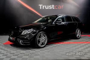 Black Mercedes-Benz E-Class 2018 in Parnu, with an engine capacity of 2.90 L and mileage of 195 thousand km for 25500 €, photo  on AUTOMOTO.COM.LV