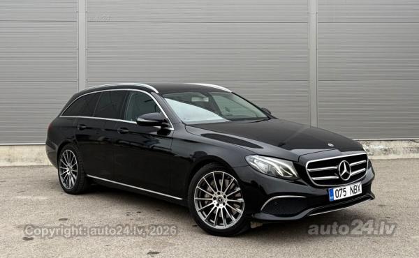 Black Mercedes-Benz E-Class 2019 in Tartu, with an engine capacity of 2.00 L and mileage of 0 thousand km for 9990 €, photo 3 on AUTOMOTO.COM.LV