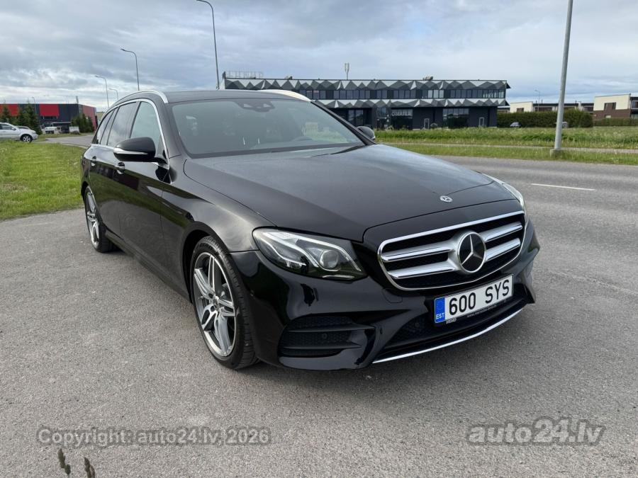 Black Mercedes-Benz E-Class 2019 in Tallinn, with an engine capacity of 2.00 L and mileage of 120 thousand km for 27500 €, photo 3 on AUTOMOTO.COM.LV