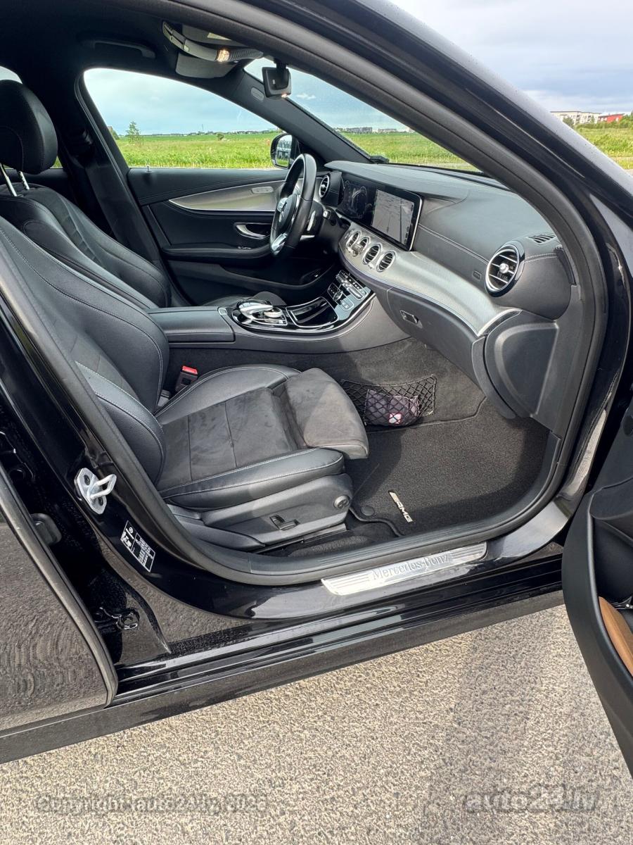 Black Mercedes-Benz E-Class 2019 in Tallinn, with an engine capacity of 2.00 L and mileage of 120 thousand km for 27500 €, photo 8 on AUTOMOTO.COM.LV
