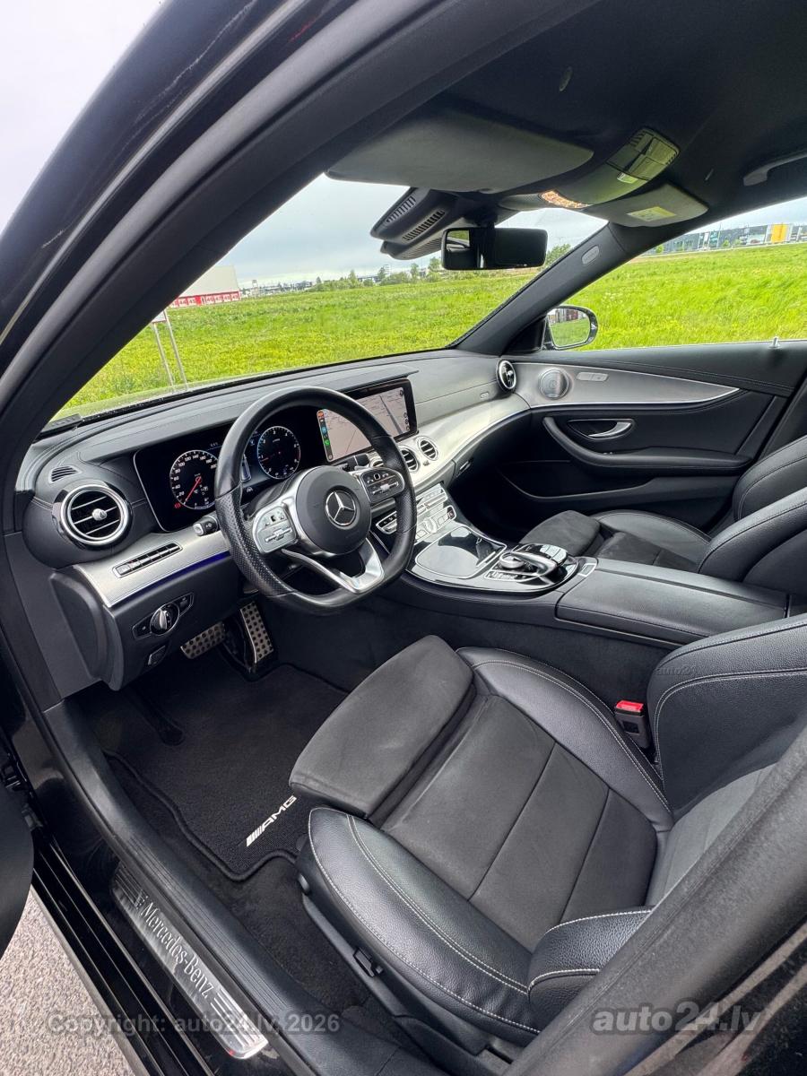 Black Mercedes-Benz E-Class 2019 in Tallinn, with an engine capacity of 2.00 L and mileage of 120 thousand km for 27500 €, photo 11 on AUTOMOTO.COM.LV