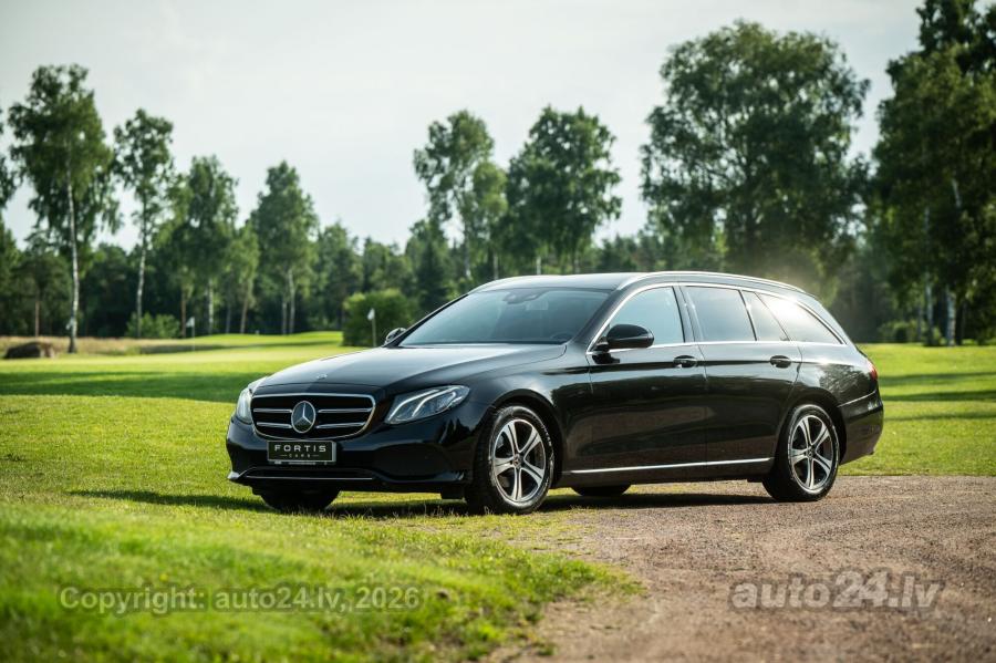 Black Mercedes-Benz E-Class 2019 in Tallinn, with an engine capacity of 2.00 L and mileage of 193 thousand km for 21900 €, photo 1 on AUTOMOTO.COM.LV
