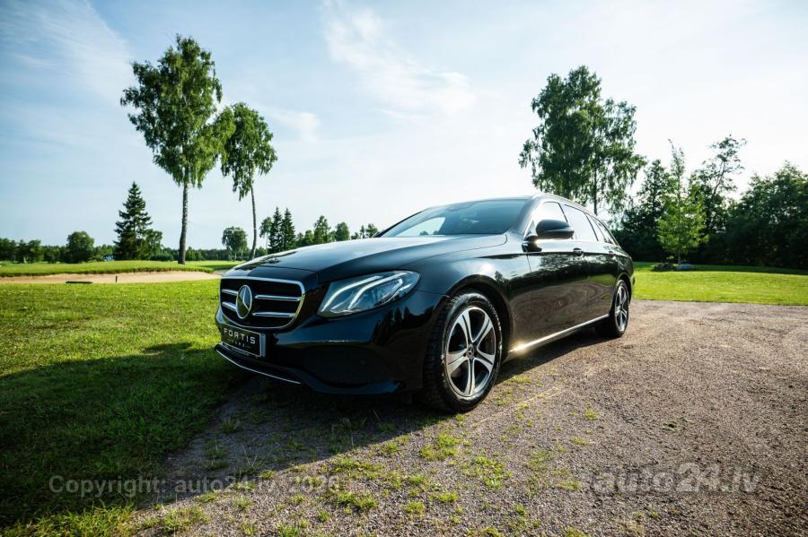 Black Mercedes-Benz E-Class 2019 in Tallinn, with an engine capacity of 2.00 L and mileage of 193 thousand km for 21900 €, photo 3 on AUTOMOTO.COM.LV
