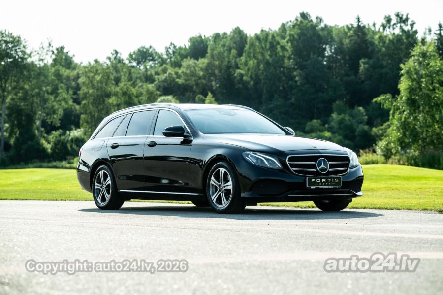 Black Mercedes-Benz E-Class 2019 in Tallinn, with an engine capacity of 2.00 L and mileage of 193 thousand km for 21900 €, photo 13 on AUTOMOTO.COM.LV