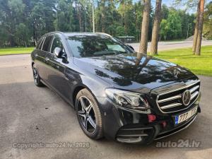 Black Mercedes-Benz E-Class 2020 in Narva, with an engine capacity of 2.00 L and mileage of 187 thousand km for 23800 €, photo  on AUTOMOTO.COM.LV