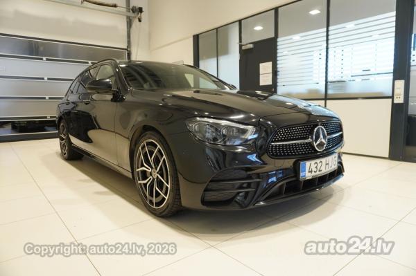 Black Mercedes-Benz E-Class 2021 in Tallinn, with an engine capacity of 2.00 L and mileage of 88 thousand km for 32500 €, photo 4 on AUTOMOTO.COM.LV