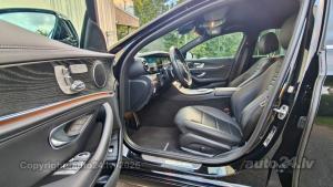 Black Mercedes-Benz E-Class 2022 in Tallinn, with an engine capacity of 3.00 L and mileage of 62 thousand km for 49900 €, photo 10 on AUTOMOTO.COM.LV