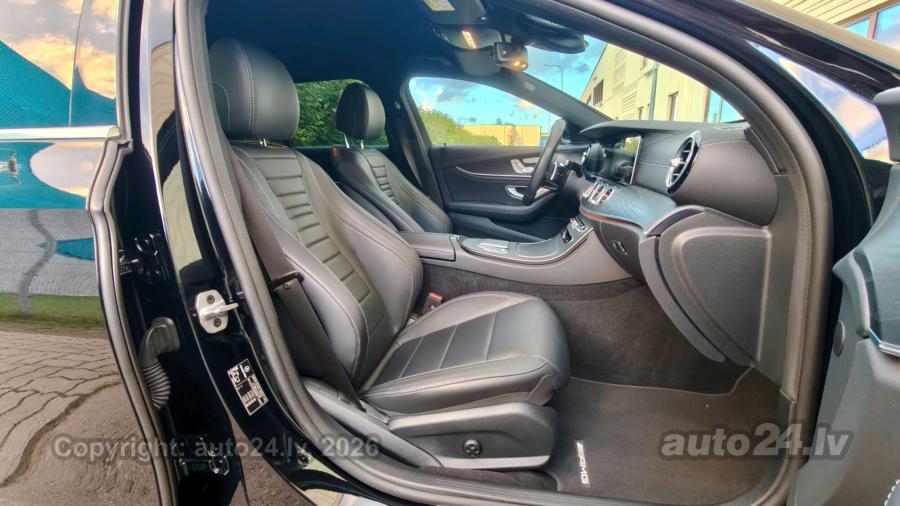 Black Mercedes-Benz E-Class 2022 in Tallinn, with an engine capacity of 3.00 L and mileage of 62 thousand km for 49900 €, photo 11 on AUTOMOTO.COM.LV