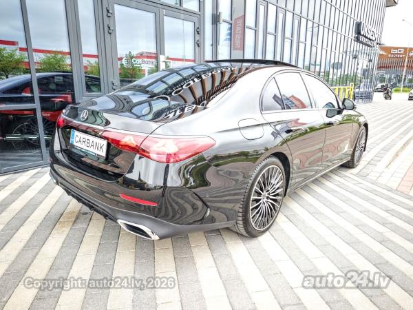 Black Mercedes-Benz E-Class 2025 in Tallinn, with an engine capacity of 2.00 L and mileage of 18 thousand km for 56990 €, photo 6 on AUTOMOTO.COM.LV