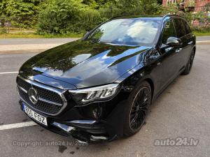 Black Mercedes-Benz E-Class 2025 in Viljandi, with an engine capacity of 2.00 L and mileage of 10 thousand km for 63999 €, photo  on AUTOMOTO.COM.LV