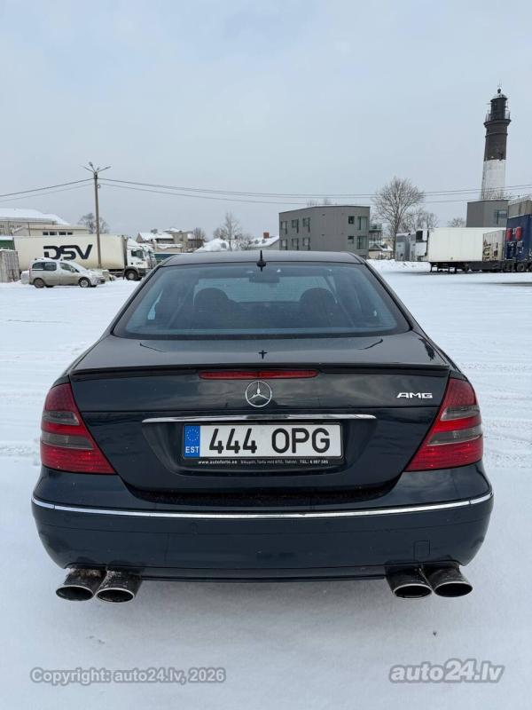 Blue Mercedes-Benz E-Class 2002 in Tallinn, with an engine capacity of 2.70 L and mileage of 354 thousand km for 2999 €, photo 8 on AUTOMOTO.COM.LV