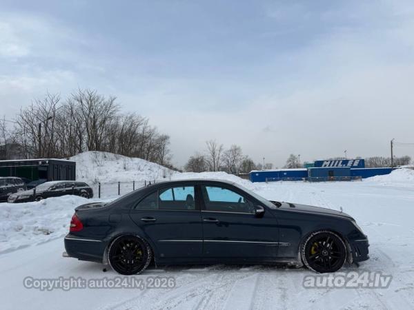 Blue Mercedes-Benz E-Class 2002 in Tallinn, with an engine capacity of 2.70 L and mileage of 354 thousand km for 2999 €, photo 6 on AUTOMOTO.COM.LV