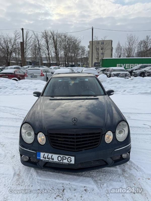 Blue Mercedes-Benz E-Class 2002 in Tallinn, with an engine capacity of 2.70 L and mileage of 354 thousand km for 2999 €, photo 7 on AUTOMOTO.COM.LV
