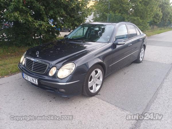 Blue Mercedes-Benz E-Class 2005 in Tallinn, with an engine capacity of 3.20 L and mileage of 360 thousand km for 4250 €, photo 4 on AUTOMOTO.COM.LV