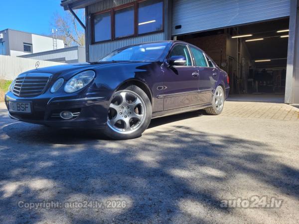 Blue Mercedes-Benz E-Class 2007 in Tallinn, with an engine capacity of 2.10 L and mileage of 0 thousand km for 3000 €, photo 6 on AUTOMOTO.COM.LV