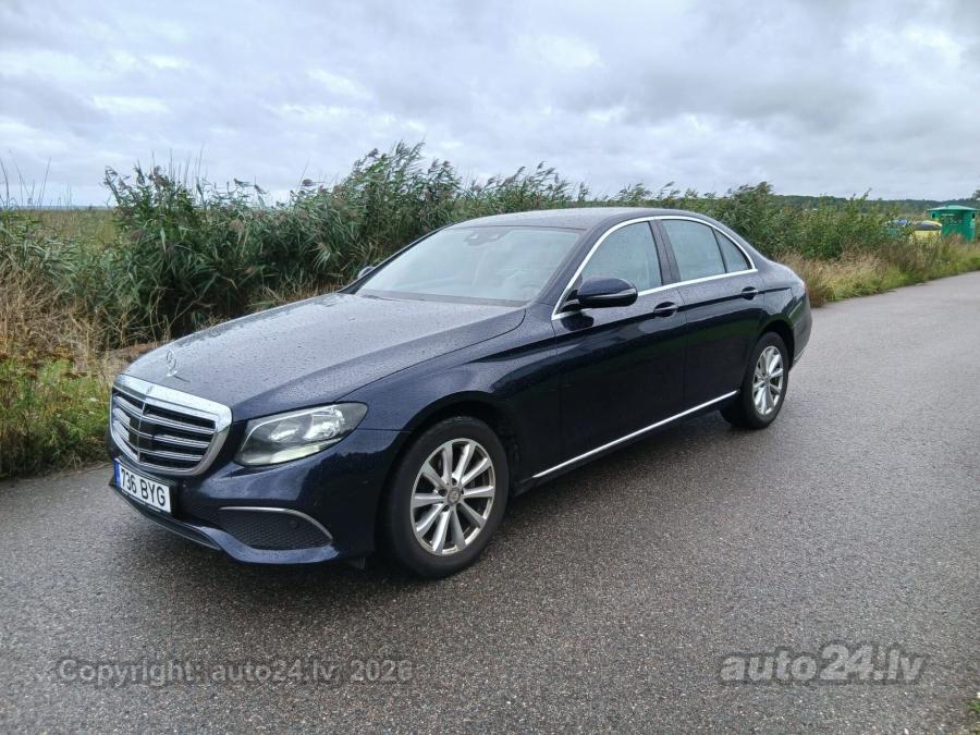 Blue Mercedes-Benz E-Class 2016 in Tallinn, with an engine capacity of 2.00 L and mileage of 176 thousand km for 19800 €, photo 5 on AUTOMOTO.COM.LV