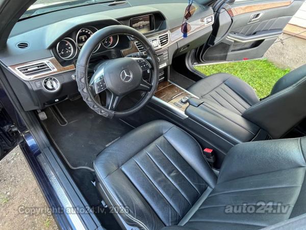 Blue Mercedes-Benz E-Class 2016 in Tallinn, with an engine capacity of 2.10 L and mileage of 335 thousand km for 10500 €, photo 9 on AUTOMOTO.COM.LV