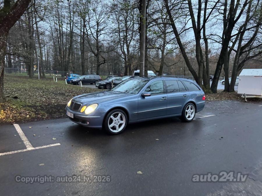 Blue Mercedes-Benz E-Class 2004 in Tallinn, with an engine capacity of 3.50 L and mileage of 290 thousand km for 4900 €, photo 1 on AUTOMOTO.COM.LV