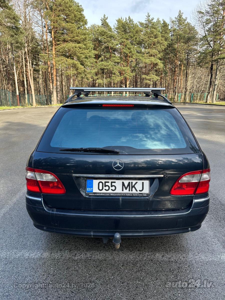 Blue Mercedes-Benz E-Class 2004 in Tallinn, with an engine capacity of 2.10 L and mileage of 421 thousand km for 1800 €, photo 5 on AUTOMOTO.COM.LV