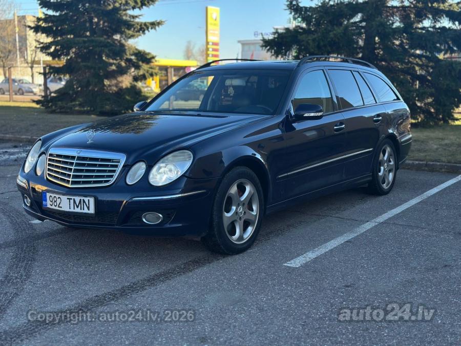 Blue Mercedes-Benz E-Class 2006 in Tallinn, with an engine capacity of 3.00 L and mileage of 321 thousand km for 2799 €, photo 4 on AUTOMOTO.COM.LV