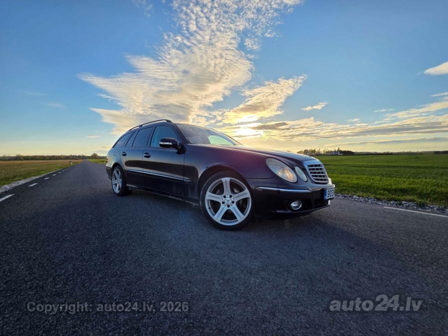 Blue Mercedes-Benz E-Class 2007 in Tartu, with an engine capacity of 3.00 L and mileage of 325 thousand km for 2300 €, photo 6 on AUTOMOTO.COM.LV