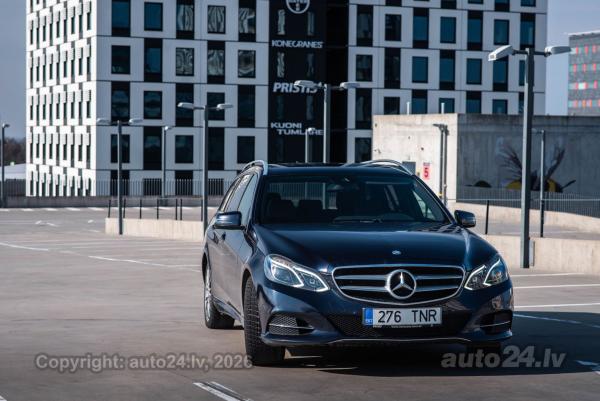 Blue Mercedes-Benz E-Class 2014 in Tallinn, with an engine capacity of 2.10 L and mileage of 365 thousand km for 10900 €, photo 2 on AUTOMOTO.COM.LV