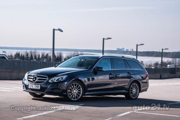 Blue Mercedes-Benz E-Class 2014 in Tallinn, with an engine capacity of 2.10 L and mileage of 365 thousand km for 10900 €, photo 4 on AUTOMOTO.COM.LV