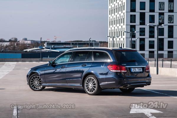 Blue Mercedes-Benz E-Class 2014 in Tallinn, with an engine capacity of 2.10 L and mileage of 365 thousand km for 10900 €, photo 6 on AUTOMOTO.COM.LV
