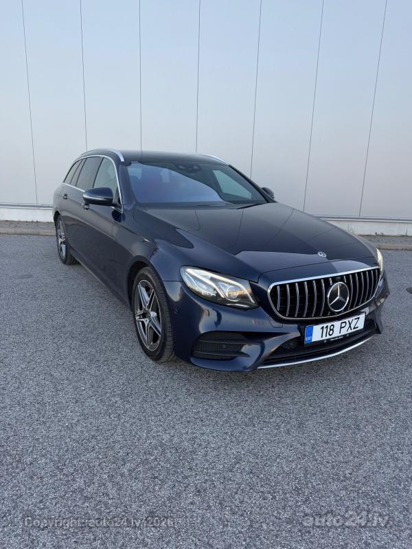 Blue Mercedes-Benz E-Class 2018 in Tallinn, with an engine capacity of 2.00 L and mileage of 230 thousand km for 23000 €, photo 1 on AUTOMOTO.COM.LV