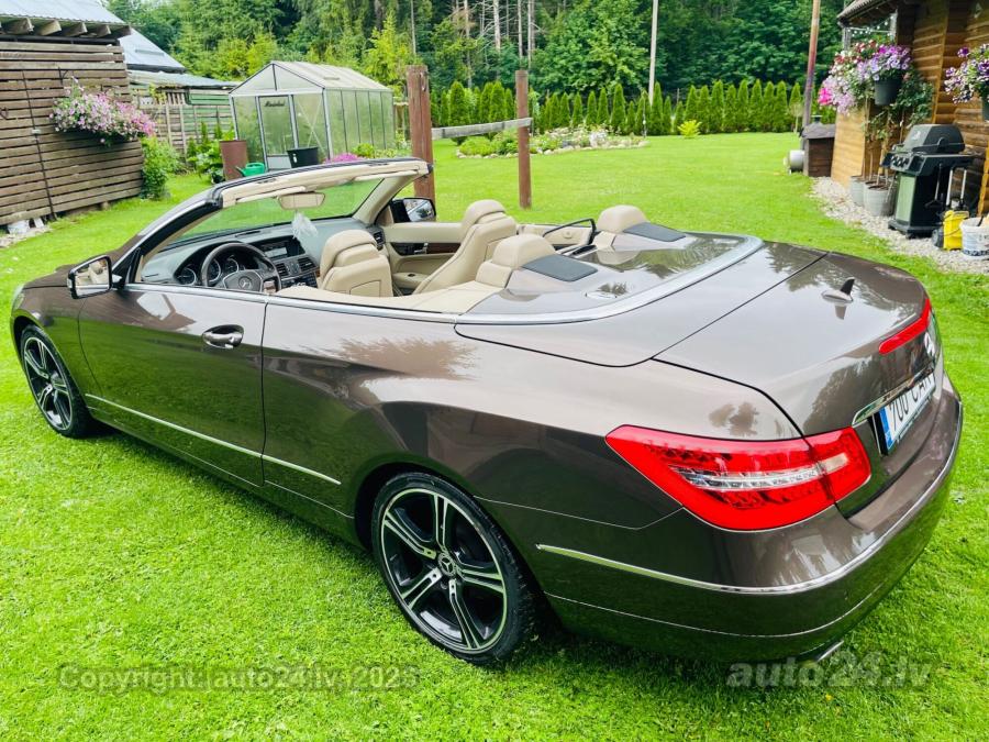 Brown Mercedes-Benz E-Class 2013 in Rapla, with an engine capacity of 2.10 L and mileage of 235 thousand km for 12999 €, photo 6 on AUTOMOTO.COM.LV