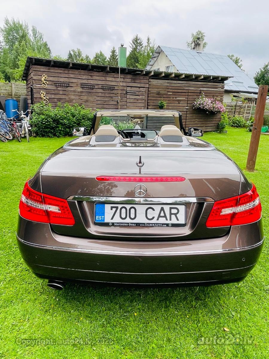 Brown Mercedes-Benz E-Class 2013 in Rapla, with an engine capacity of 2.10 L and mileage of 235 thousand km for 12999 €, photo 8 on AUTOMOTO.COM.LV