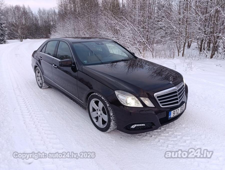 Brūns Mercedes-Benz E-Class 2009 Saku, ar dzinēja tilpumu 3.50 L un nobraukumu 340 tūkst. km par 8450 €, foto 1 vietnē AUTOMOTO.COM.LV