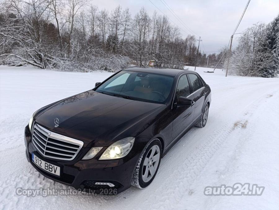 Brūns Mercedes-Benz E-Class 2009 Saku, ar dzinēja tilpumu 3.50 L un nobraukumu 340 tūkst. km par 8450 €, foto 2 vietnē AUTOMOTO.COM.LV