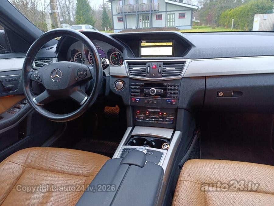 Brūns Mercedes-Benz E-Class 2009 Saku, ar dzinēja tilpumu 3.50 L un nobraukumu 340 tūkst. km par 8450 €, foto 5 vietnē AUTOMOTO.COM.LV