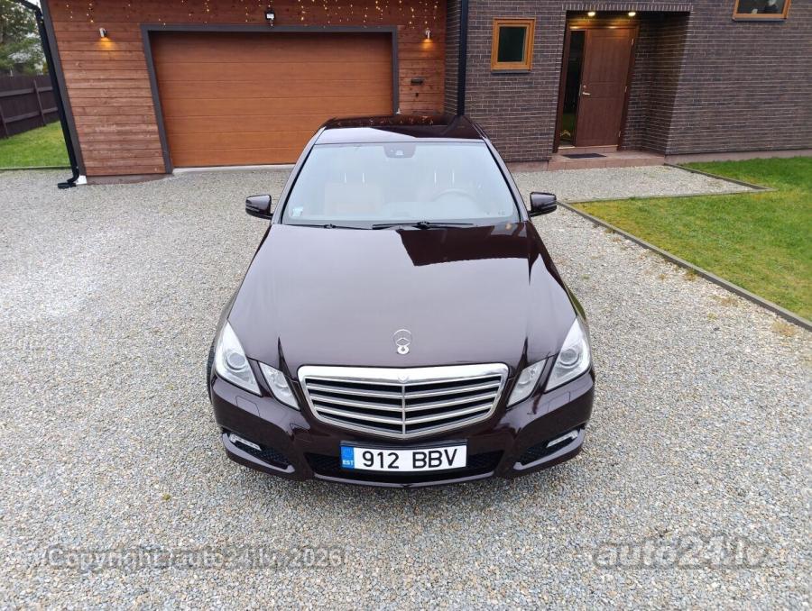 Brūns Mercedes-Benz E-Class 2009 Saku, ar dzinēja tilpumu 3.50 L un nobraukumu 340 tūkst. km par 8450 €, foto 11 vietnē AUTOMOTO.COM.LV